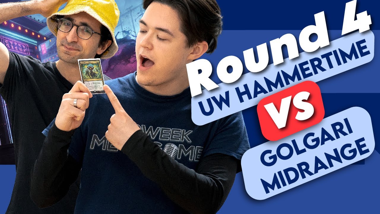 Cardmarket MMM Modern Round 4: UW Hammertime vs Golgari Midrange - YouTube