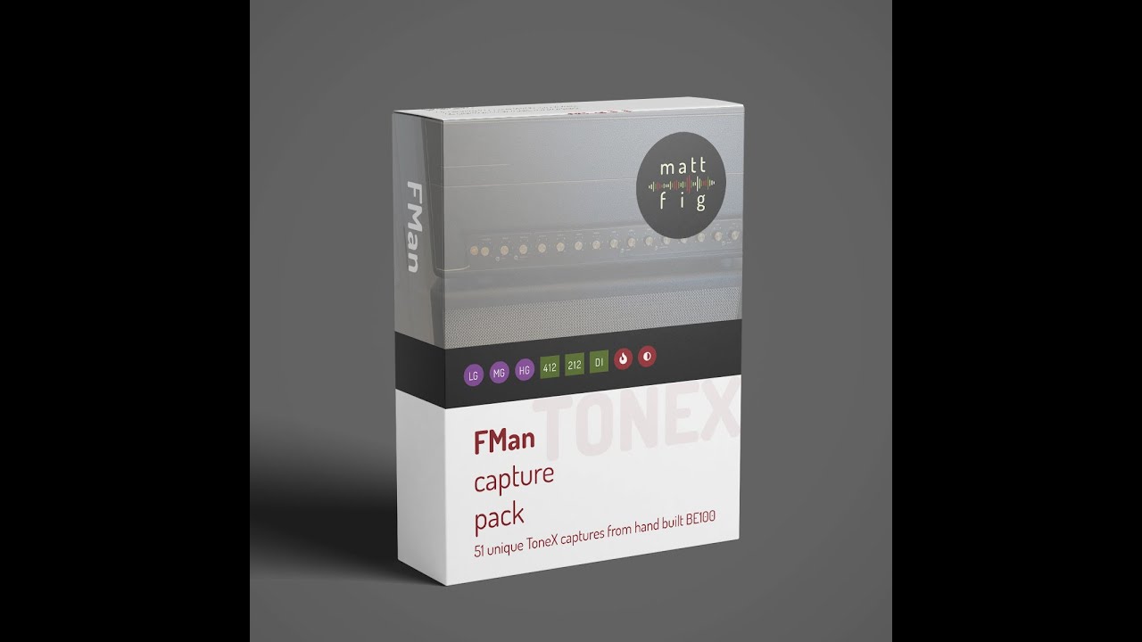 ToneX FMan Captures Demo Mattfig - YouTube