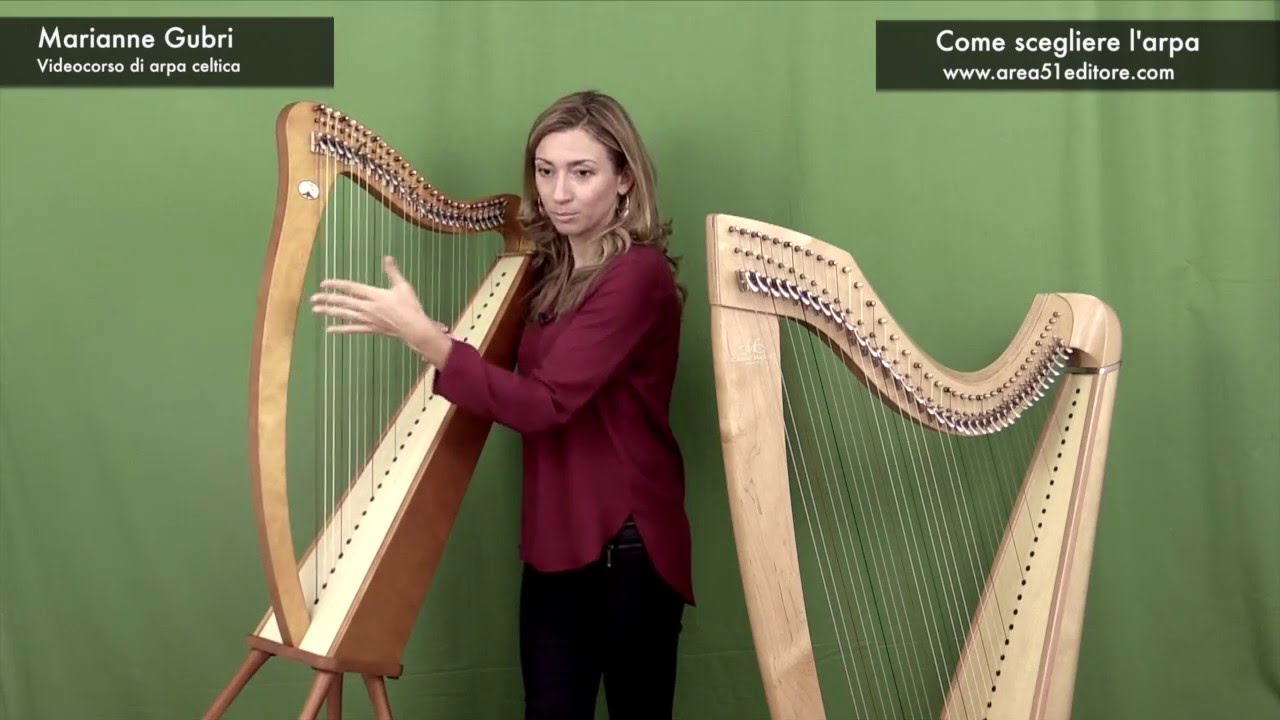 Videocorso di arpa celtica: scegliere l'arpa - YouTube