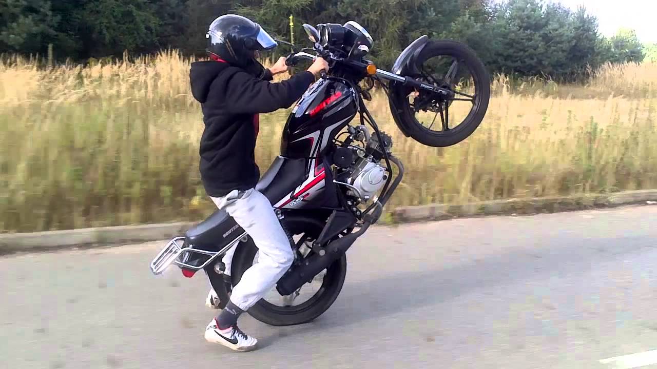 Router ws 50 ( nauka jazdy na kole ) Początki Stuntu - YouTube