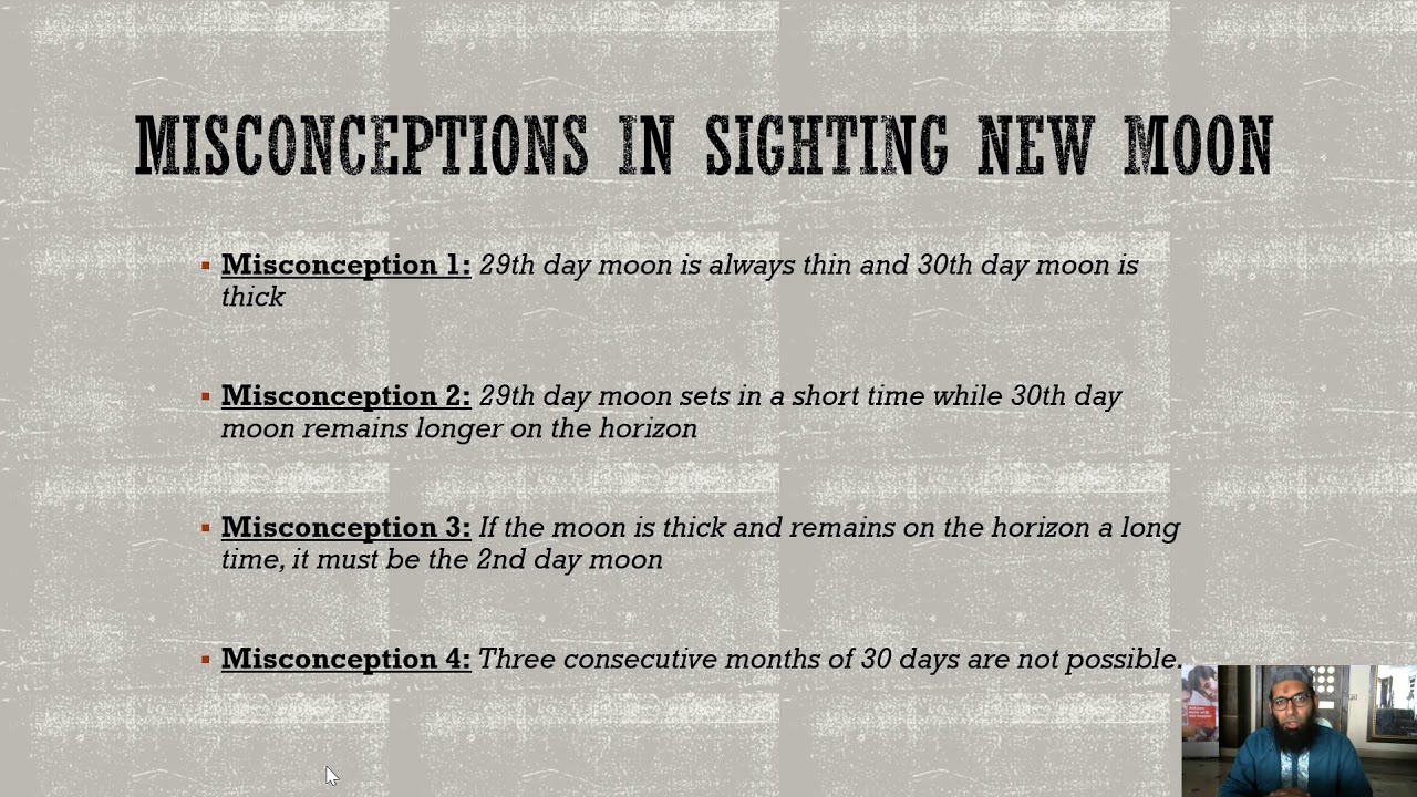 Moon Sighting - Ending the Controversy - YouTube