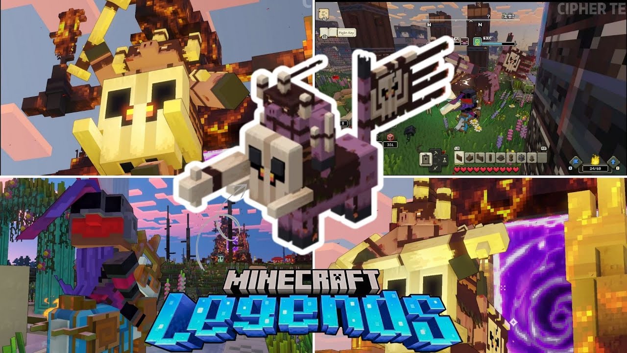 minecraft legends Lost Legends-The Hunting Season (4K60) - YouTube