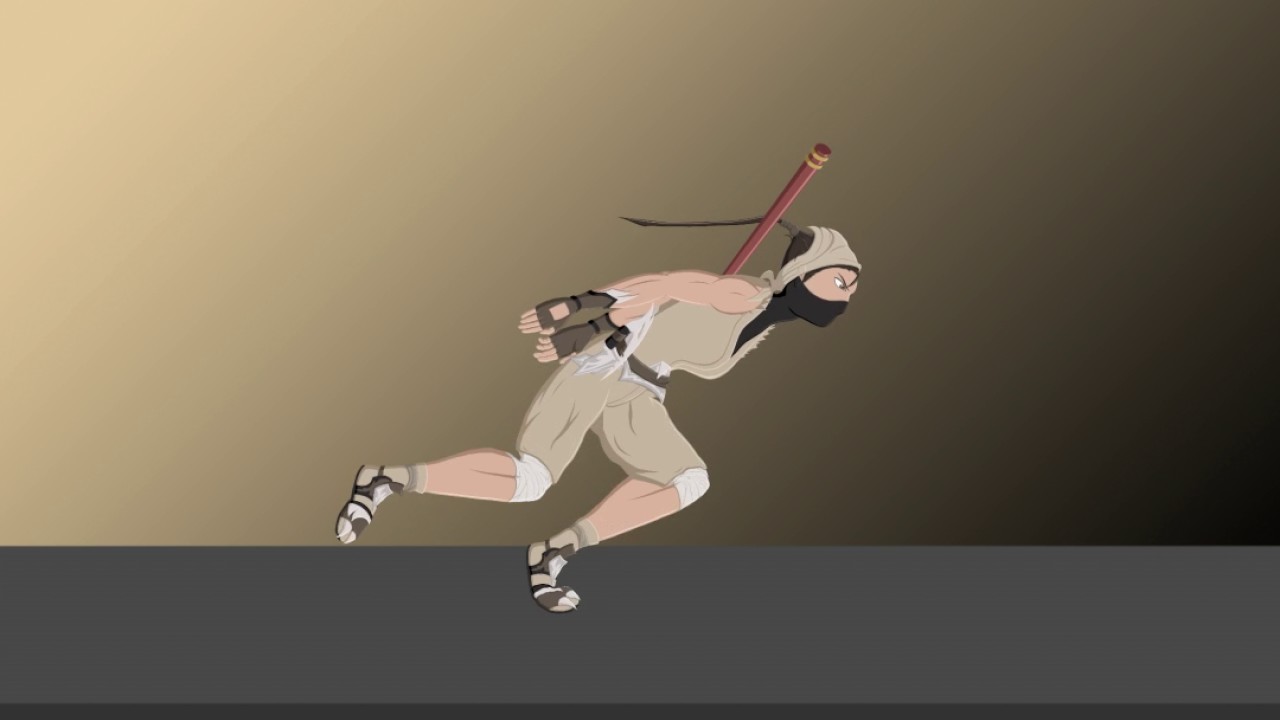 ninja animations 2 (Spine) - YouTube