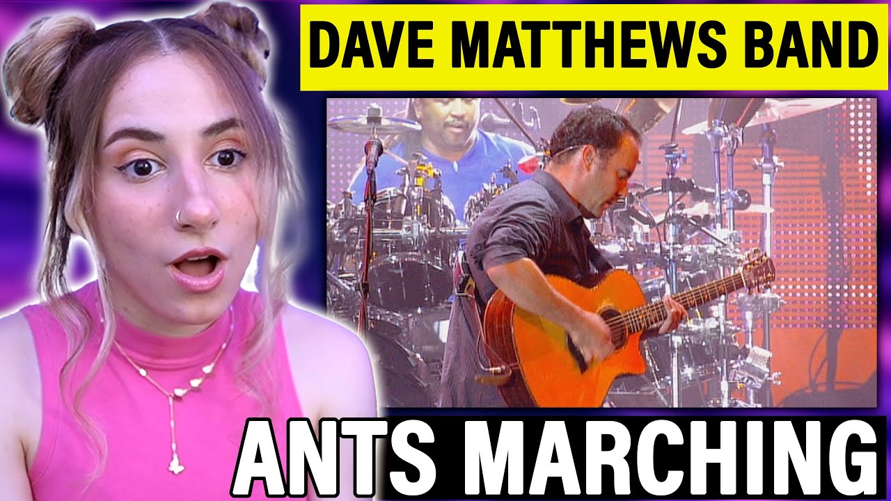 Dave Matthews Band - Ants Marching | Singer Musician - Reaction ...