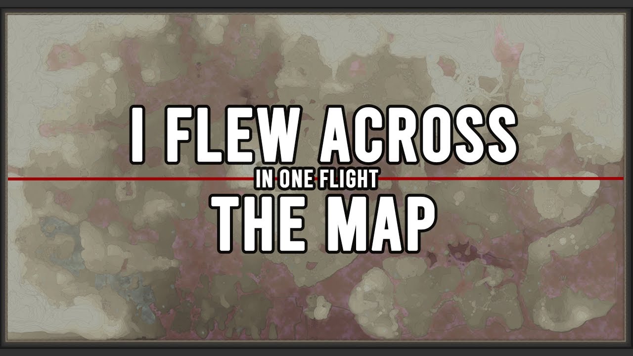 I flew across the map sideways | Enshrouded - YouTube