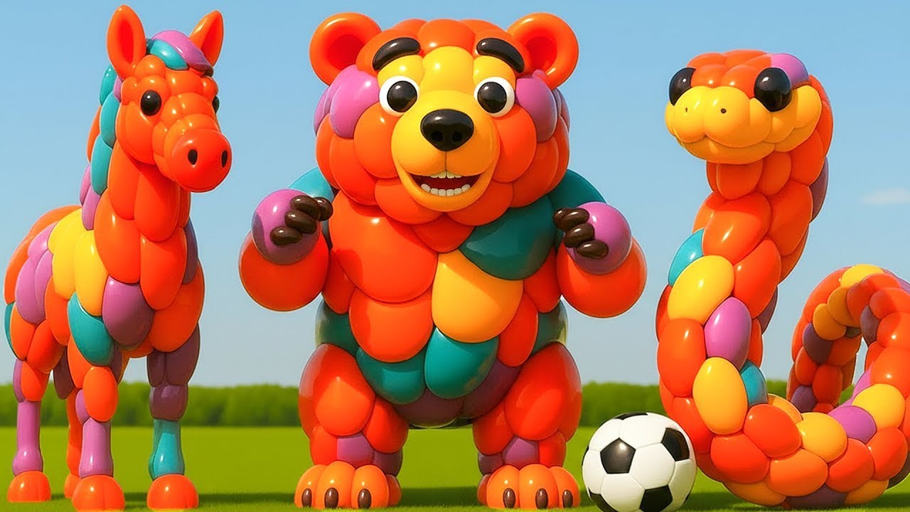 The mascot vibrato assistant elephant, bear placed on the football ...