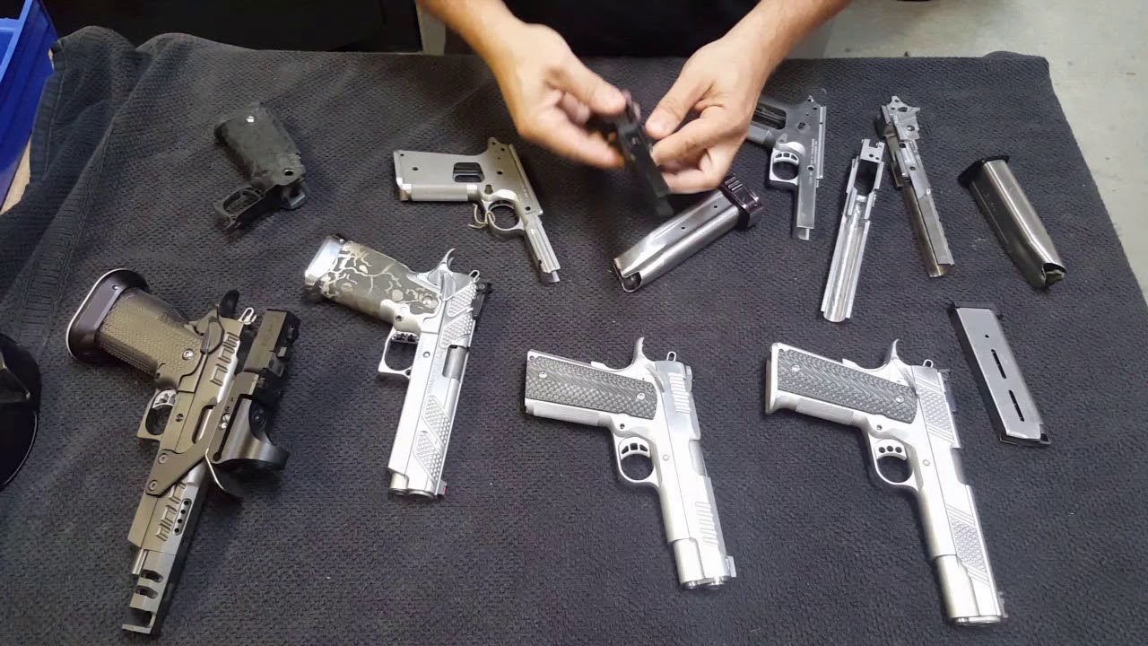 Akai Custom Guns - Frames 1911/2011 - YouTube