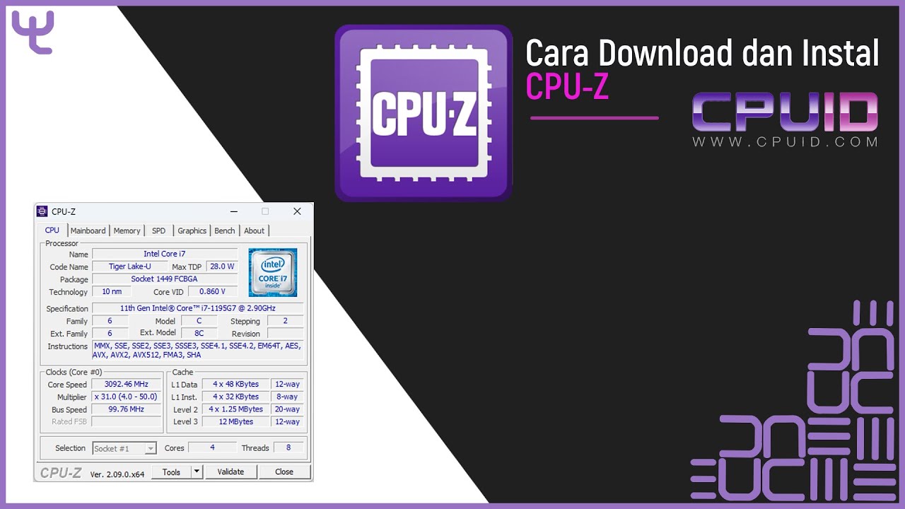 Cara Download dan Install CPU-Z di Laptop - YouTube