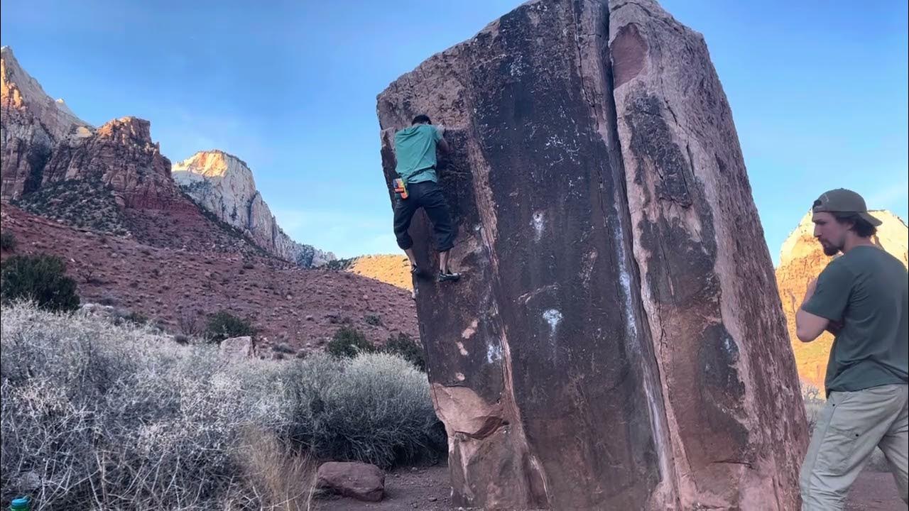 Drilled Pocket Problem - Zion National Park Problem - YouTube
