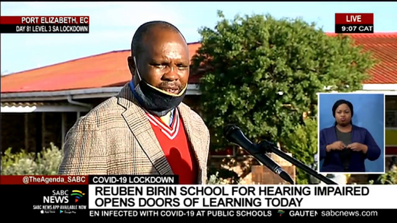 COVID-19 Lockdown | Reuben Birin school learners are only expected to ...