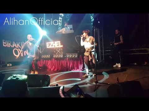 Ezhel Konseri ~ Bazen (ft. Emel) 07.04.2018 JollyJoker Ankara [1st Live Performance] #FreeEzhel