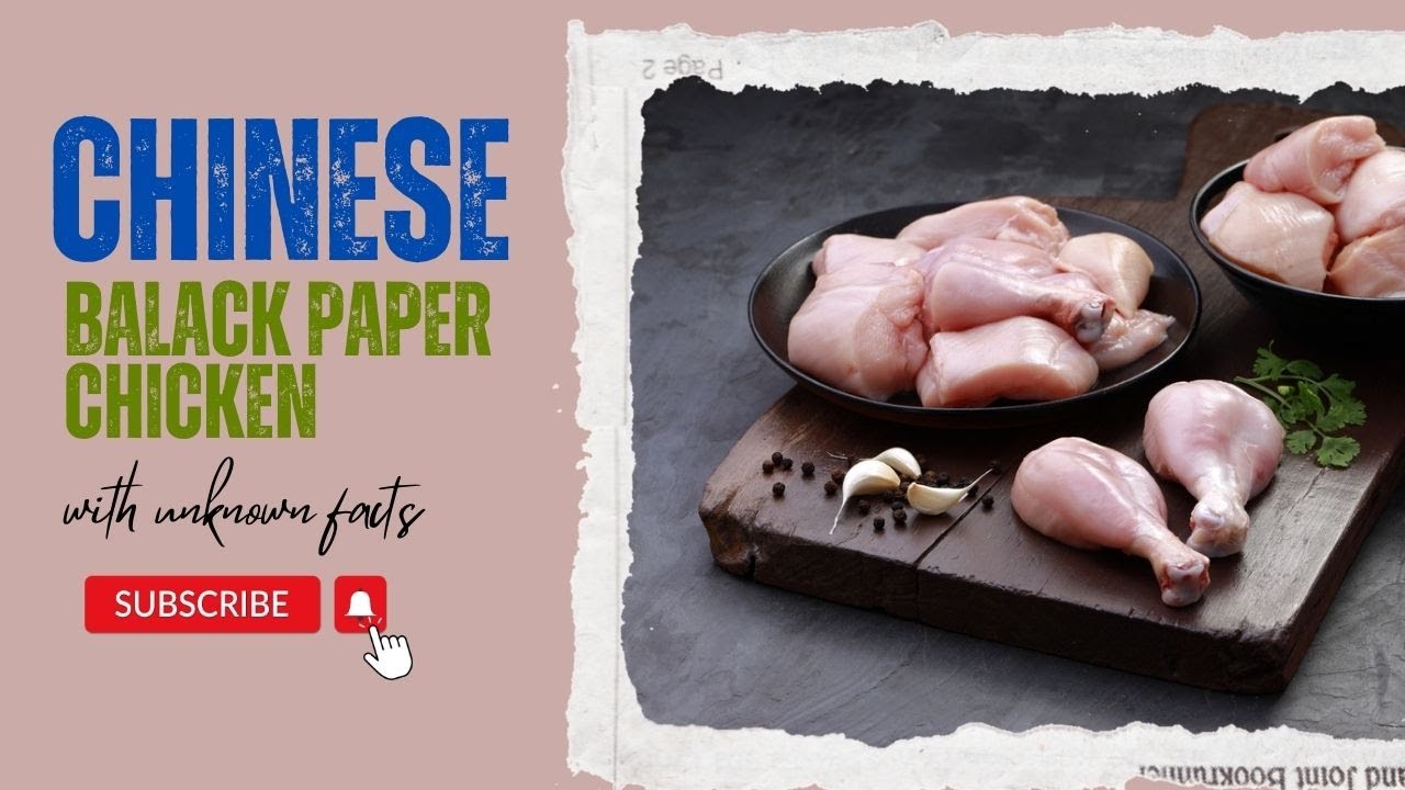 CHINESE BLACK PAPER CHICKEN / Chinese Cuisine / #viral #trending # ...