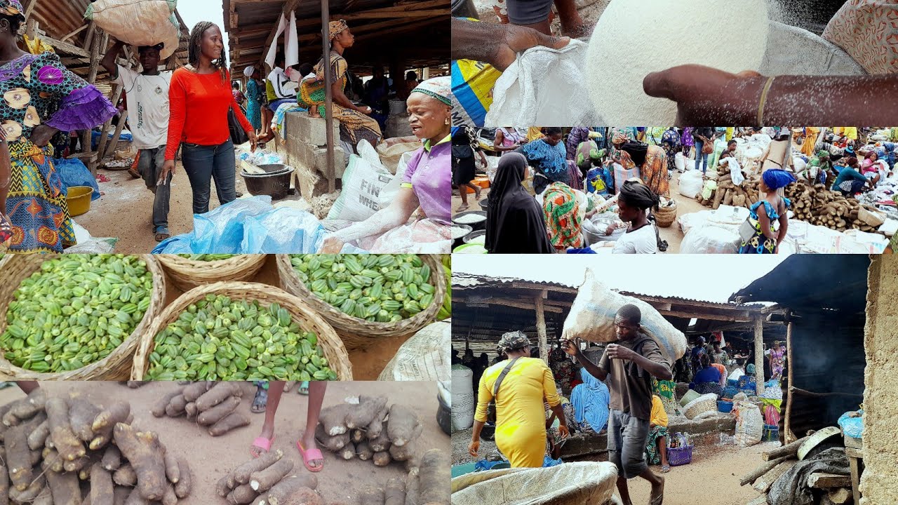 Cheapest Market To Shop For Foodstuffs This Period.... #africa Farm ...