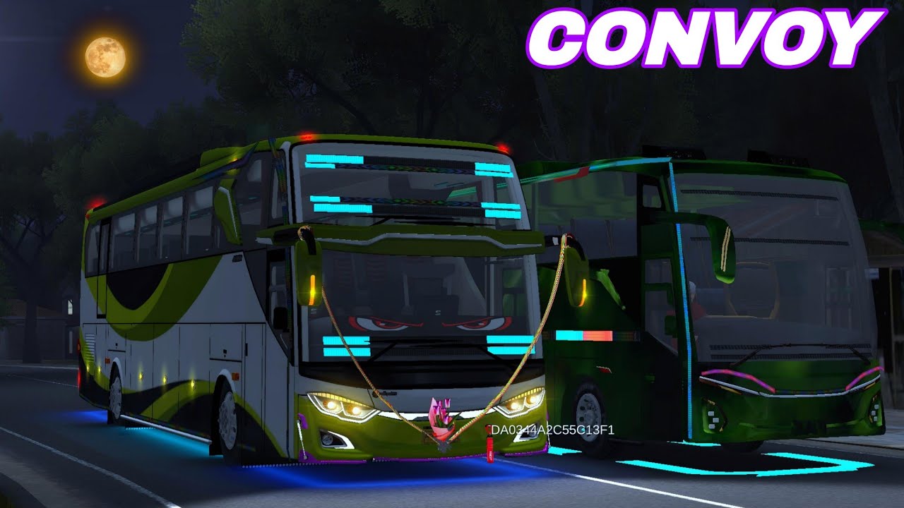 EPIC Multiplayer Convoy! Massive Bus Fleet Takes Over the Road – BUSSID ...