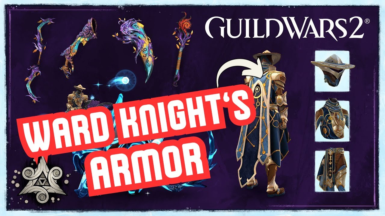Guild Wars 2 - Ward Knight’s Armor and new Minis Preview - YouTube