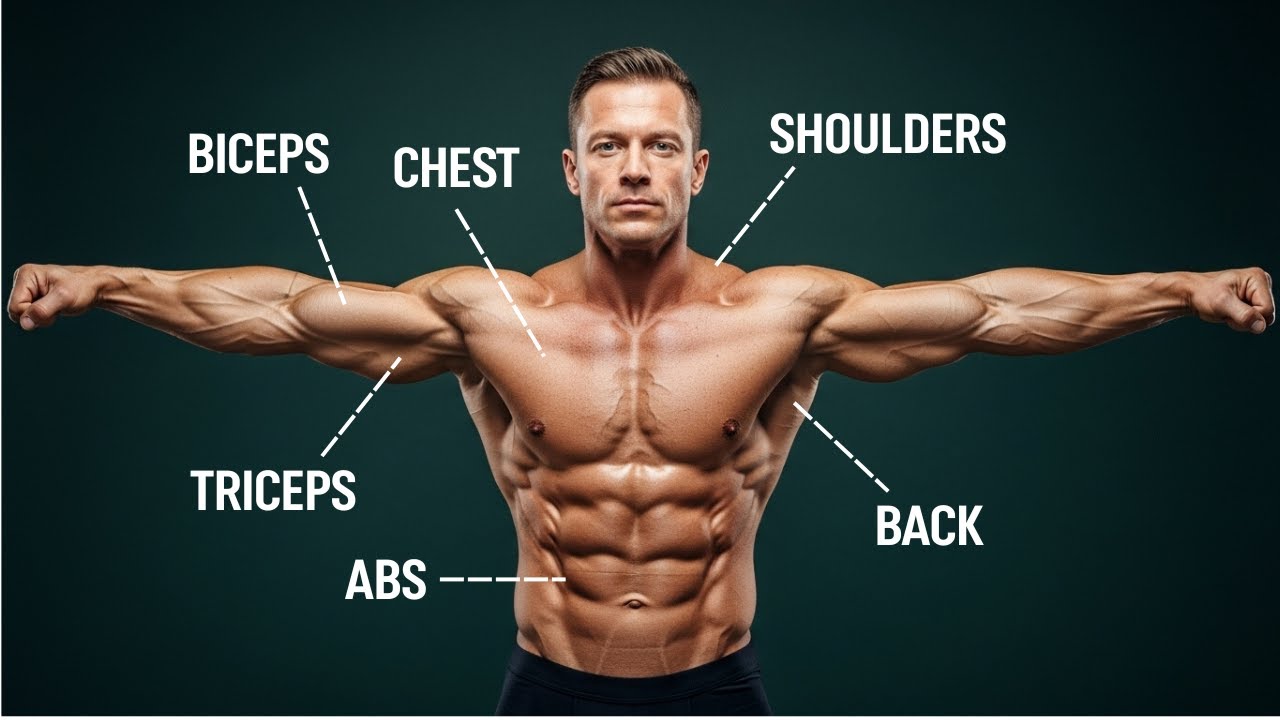 How to Build Muscle Fast From Home | No Equipment Needed - YouTube