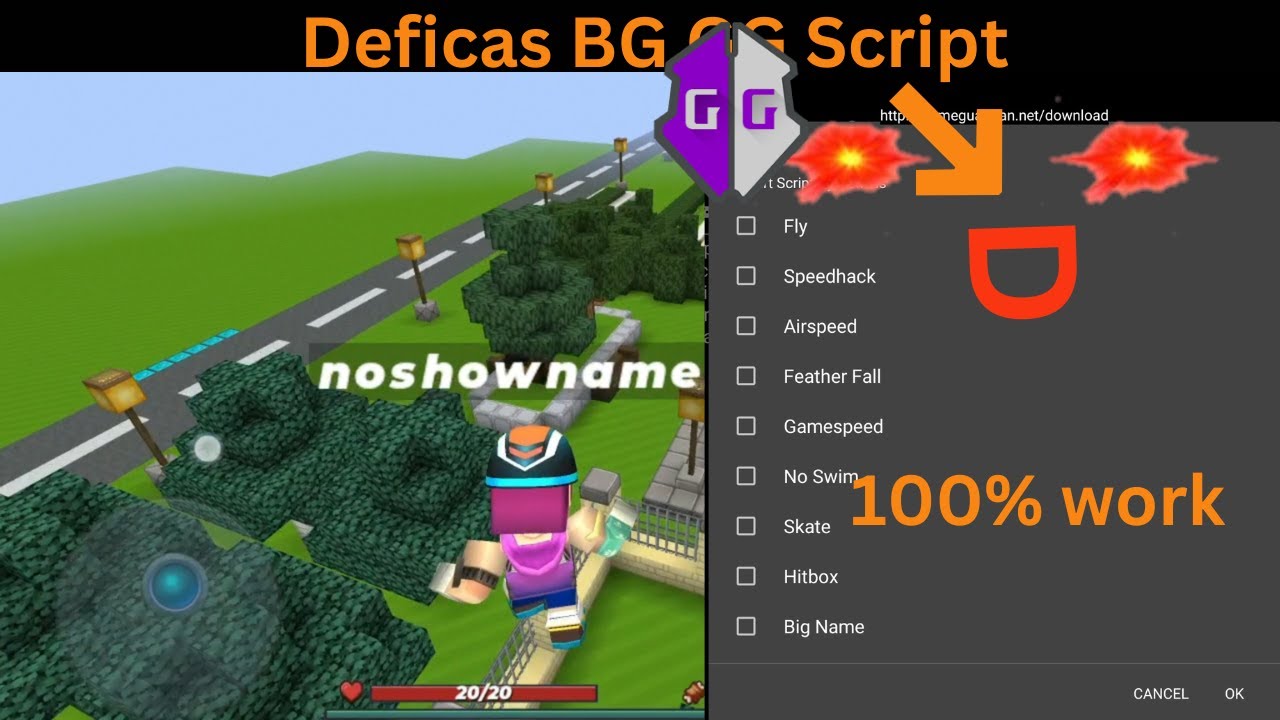 Blockman GO GameGuardian Hack By Deficas Comeback - YouTube