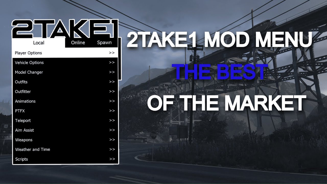 2TAKE1 Mod Menu | Money Aimbot RP for GTA V | Buy from RevUnity! - YouTube