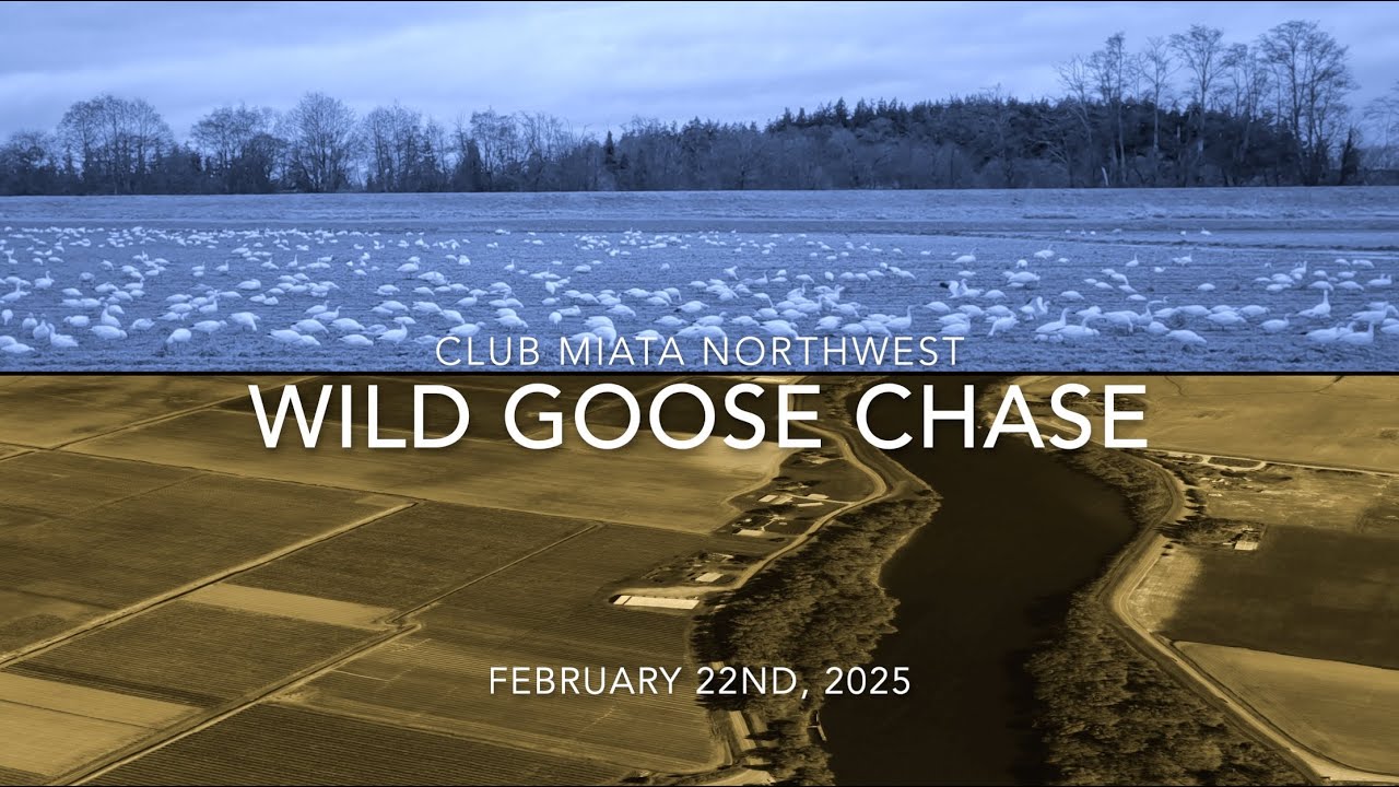 Club Miata Northwest - Wild Goose Chase 2-22-2025 - YouTube