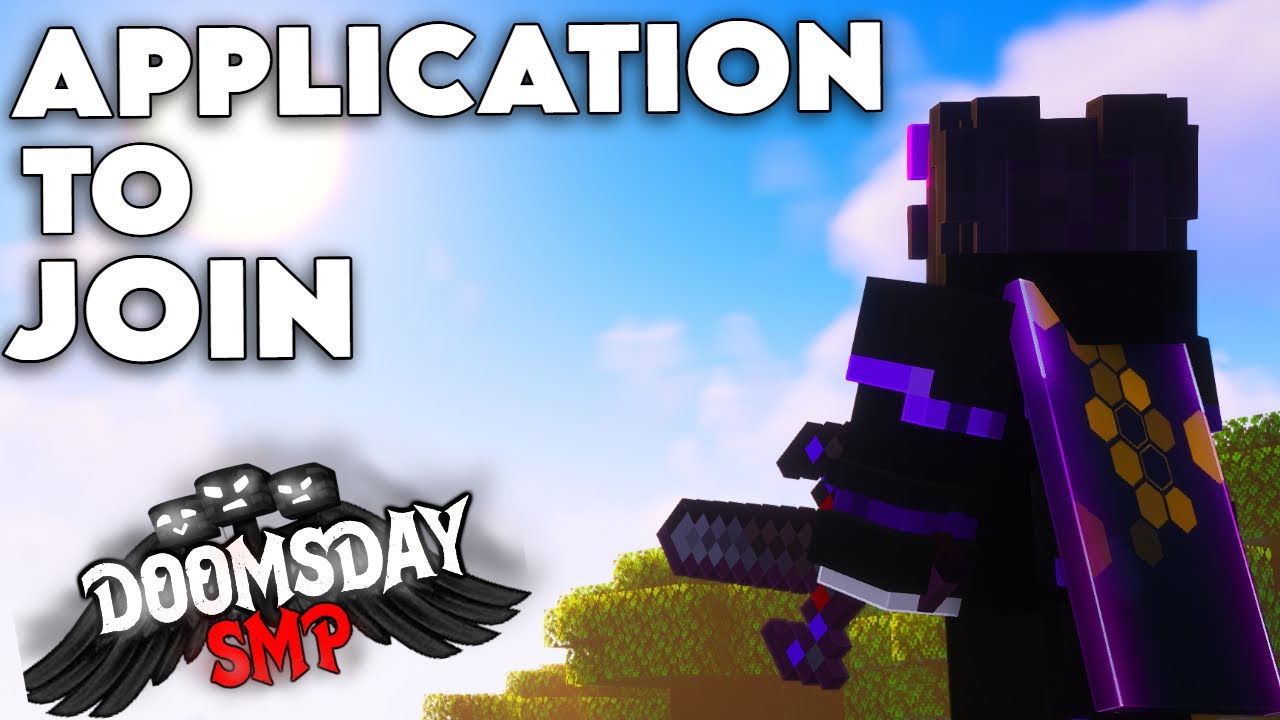 My Application To Join DOOMSDAY SMP @majnuplayz - YouTube