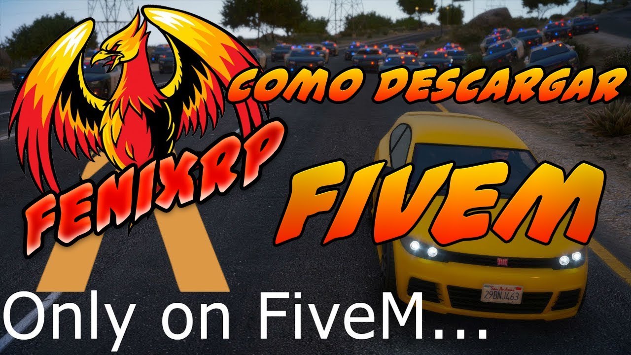TUTORIAL COMO DESCARGAR FIVEM Y VENIR A JUGAR EN FENIXRP CONMIGO - YouTube