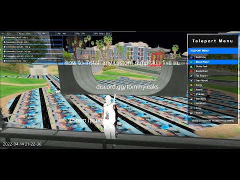 How to install a custom ramp skin - YouTube