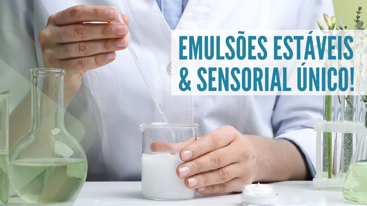 Fórmulas cosméticas com alta estabilidade e sensorial único? Sim, é ...