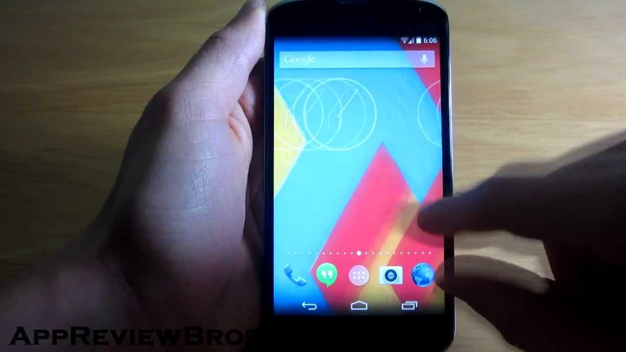 100 Home Screens on Android 4.4 Kitkat - YouTube