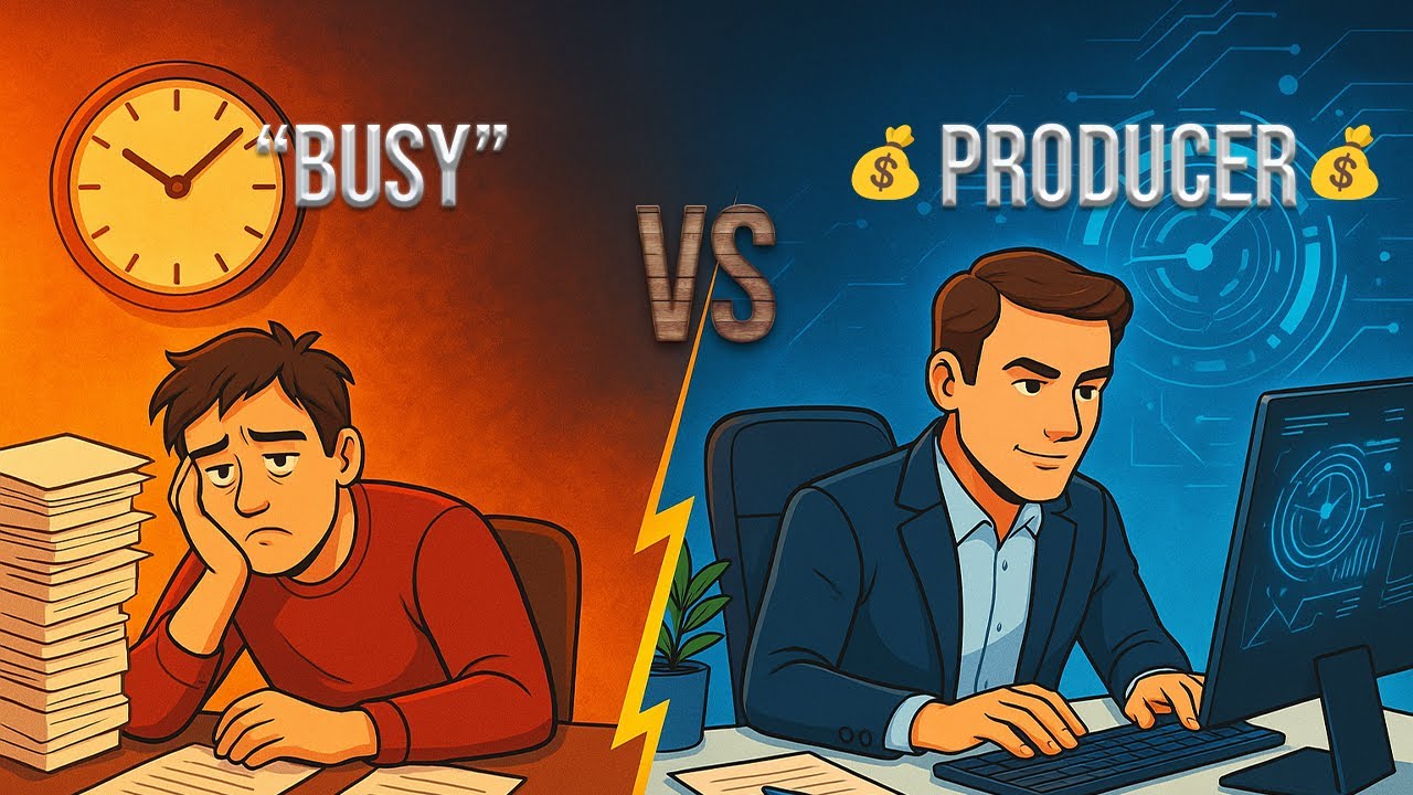 Being “busy” vs Being a 💰PRODUCER💰 - YouTube