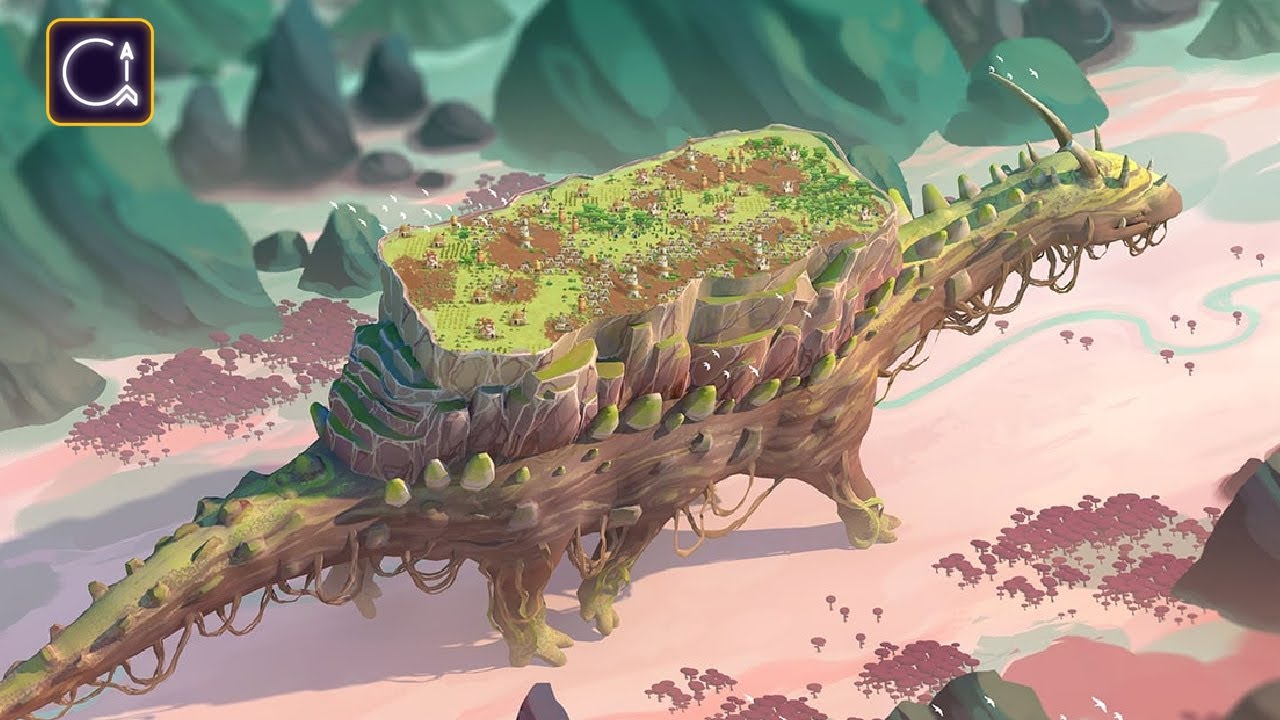 Life on the Back of a Giant Animal | Wandering Village - YouTube