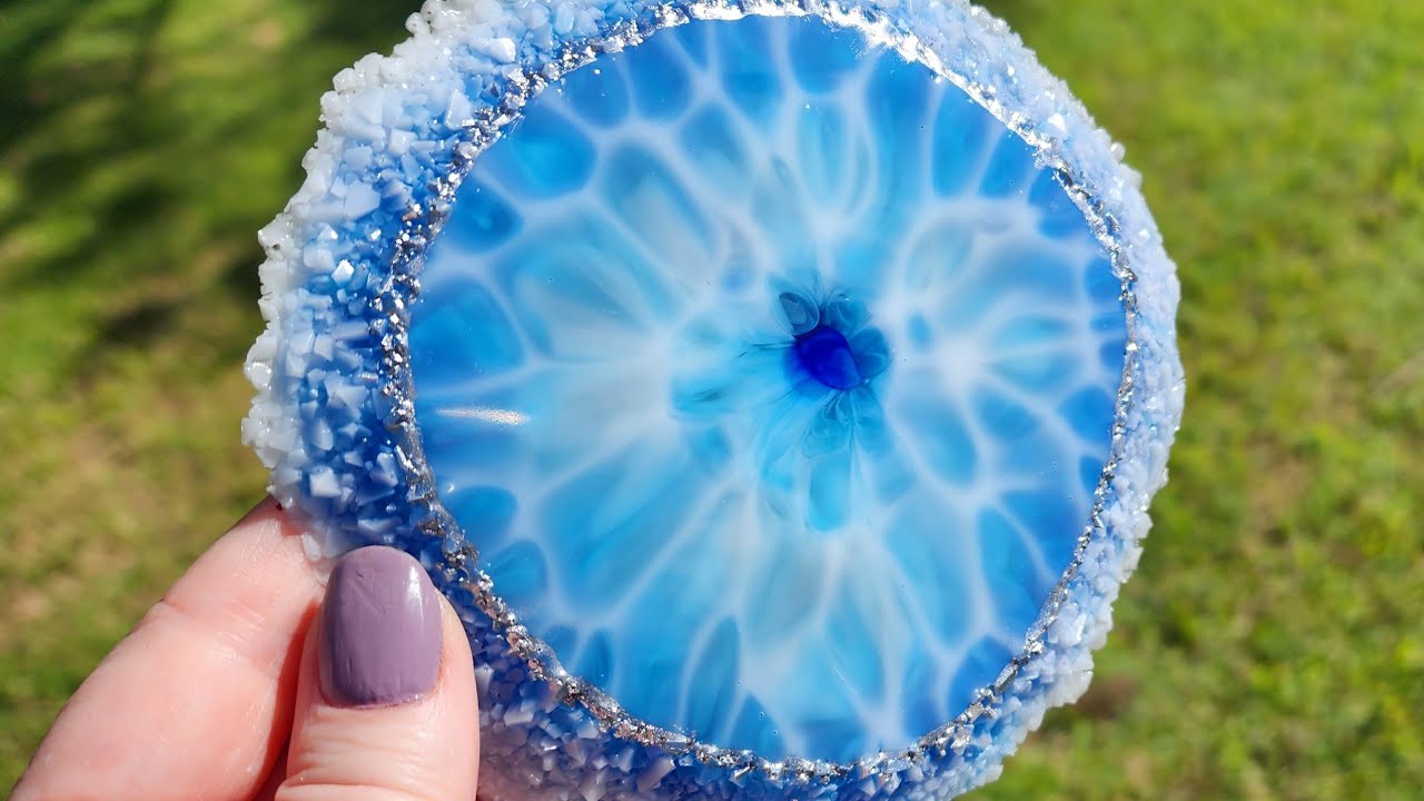 #1684 WOW! Amazing 'Larimar' Effects In This Beautiful Live Edge ...