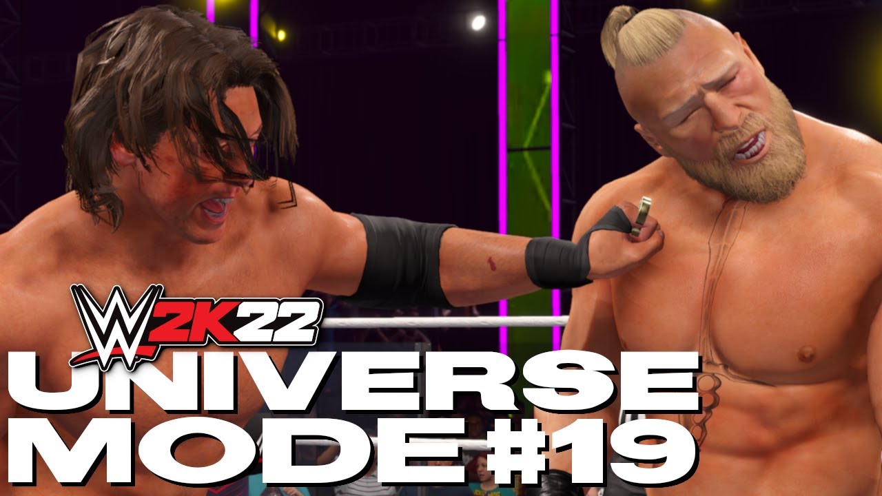 Wwe 2k22 Universe Mode Extreme Rules Ppv Part 1 5 19 Youtube
