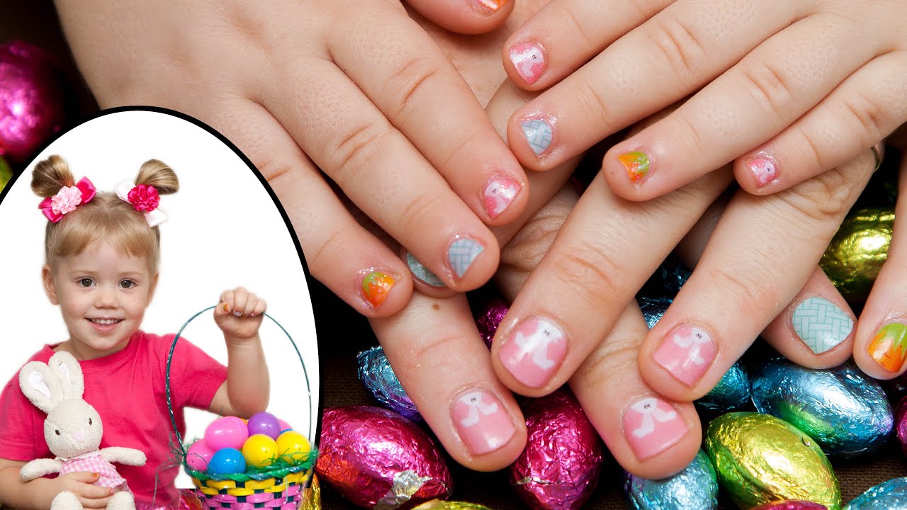 Jamberry Easter Nail Wraps - with Ashley - YouTube
