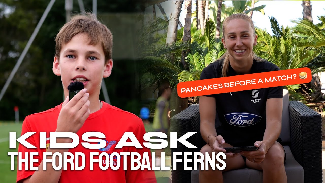 Kids Ask the Ford Football Ferns - YouTube