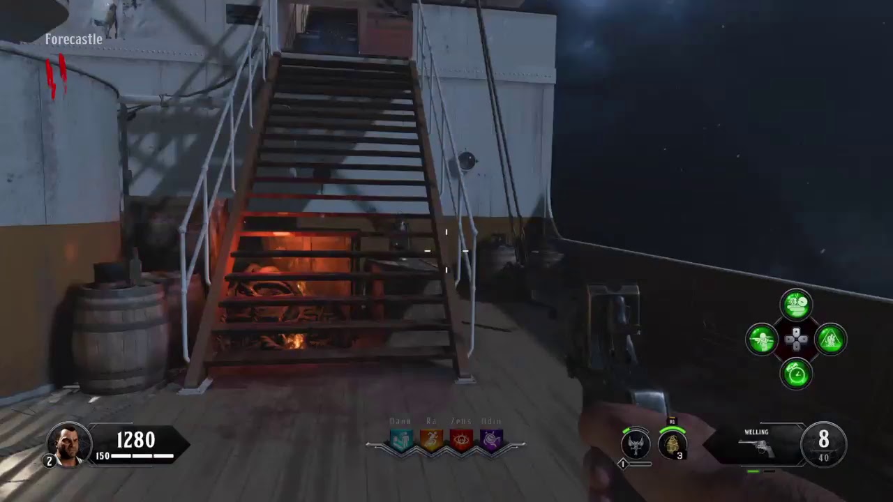 Call Of Duty Black Ops 4 Zombies Voyage Of Dispair Zombie Map - YouTube