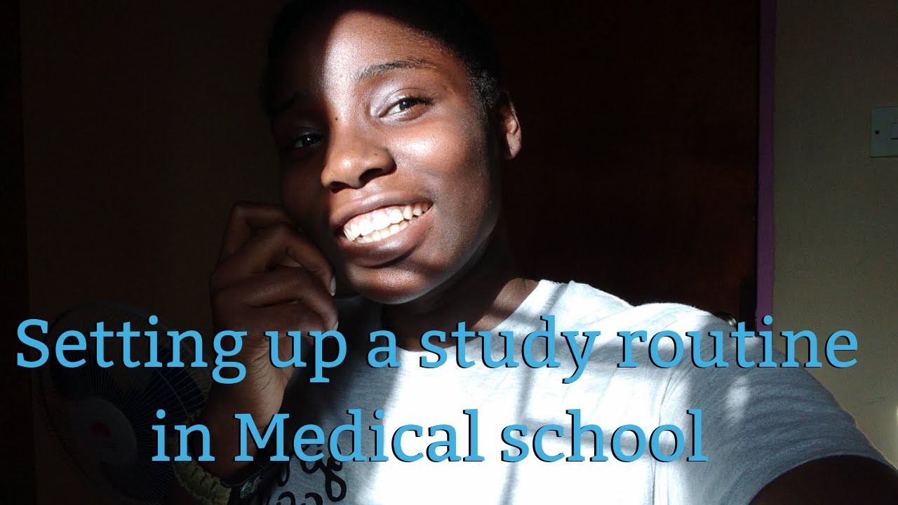 My study schedule in medical school || life of a medical student | S1 ...