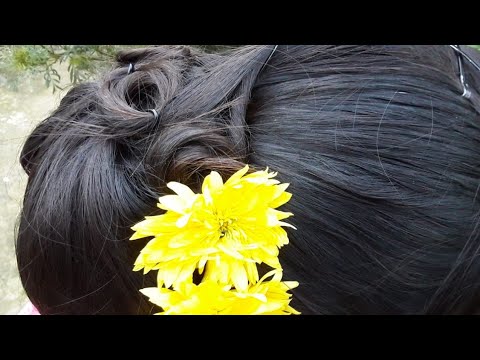 Beautiful hair design for simple - YouTube