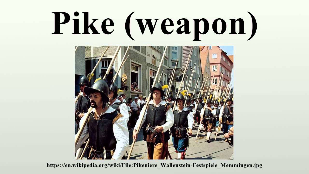 Pike (weapon) - YouTube