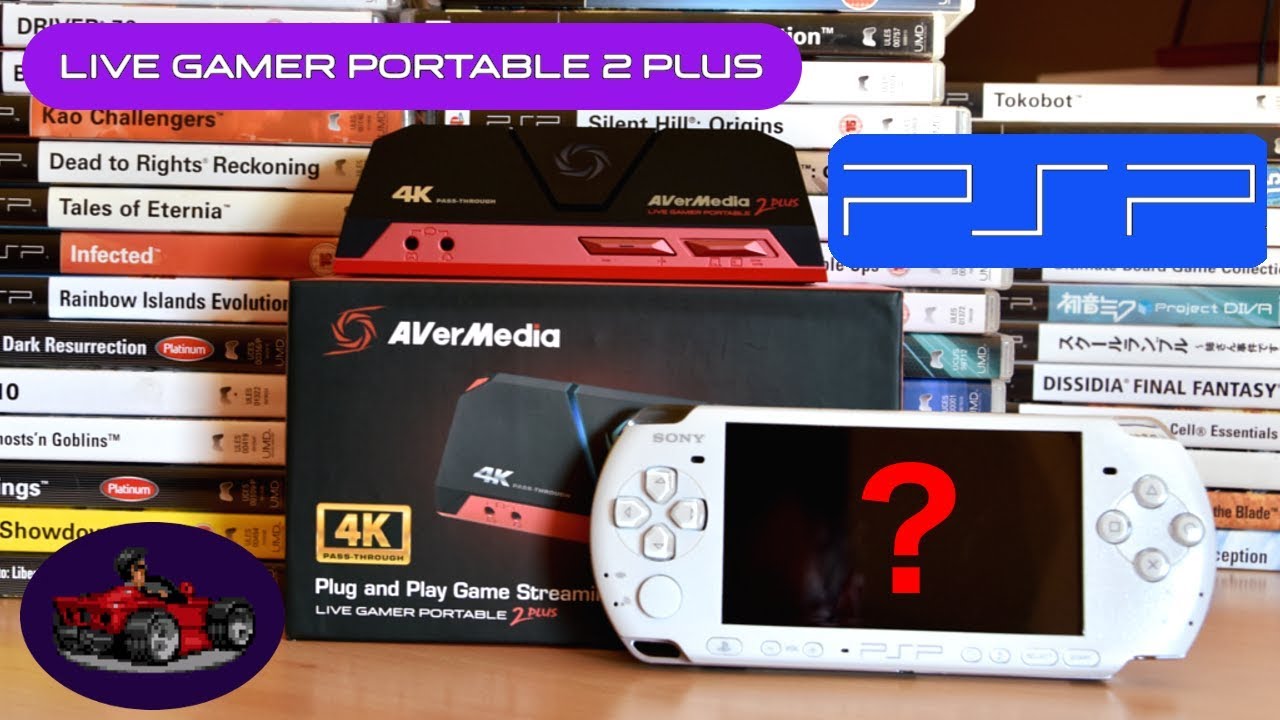 How to capture PSP gameplay on the AverMedia LGP2 Plus - Dave's Random ...