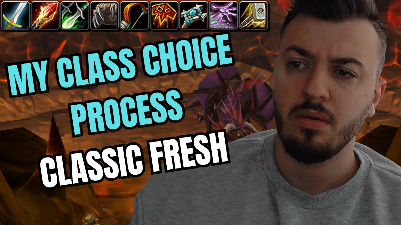 HOW I CHOOSE MY CLASS in CLASSIC WOW FRESH - YouTube
