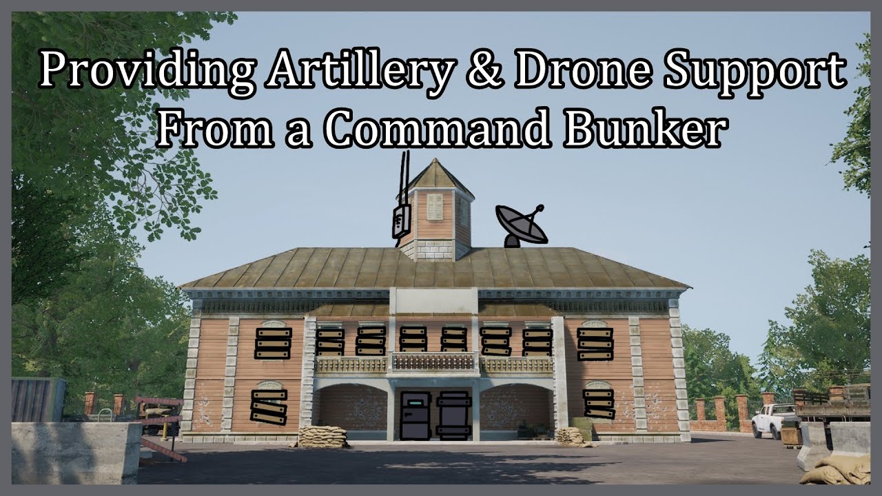 We Transformed a Manor Into a Command Bunker | Squad Gameplay - YouTube