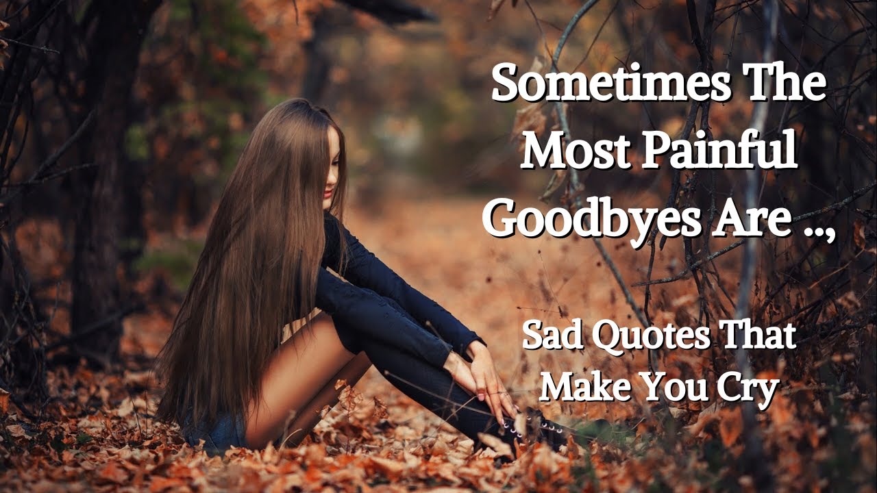 10 Sad Quotes That Make You Cry 😭💔 | Sad Quotes Status | Self ...
