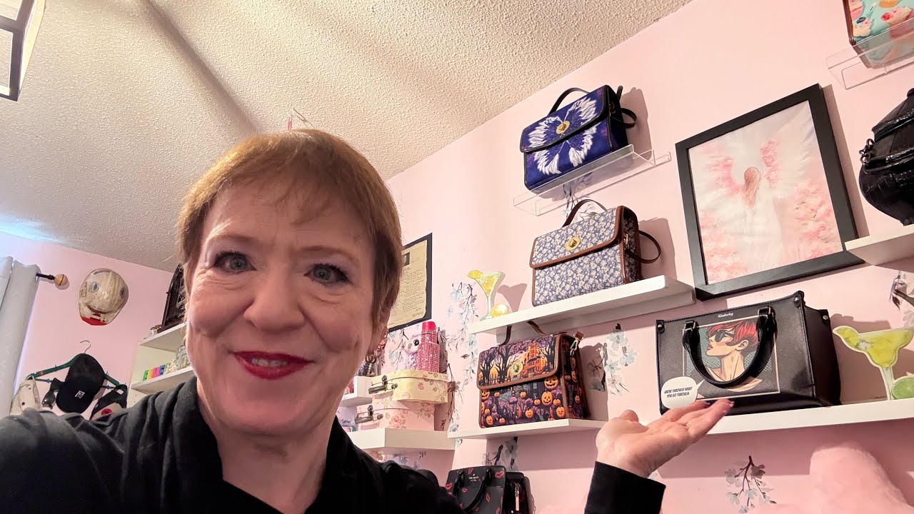 ASMR- studio tour! Let me show you my happy place- special thanks to ...