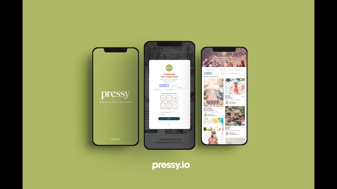 Pressy | Celebration Planning Made Easy - YouTube