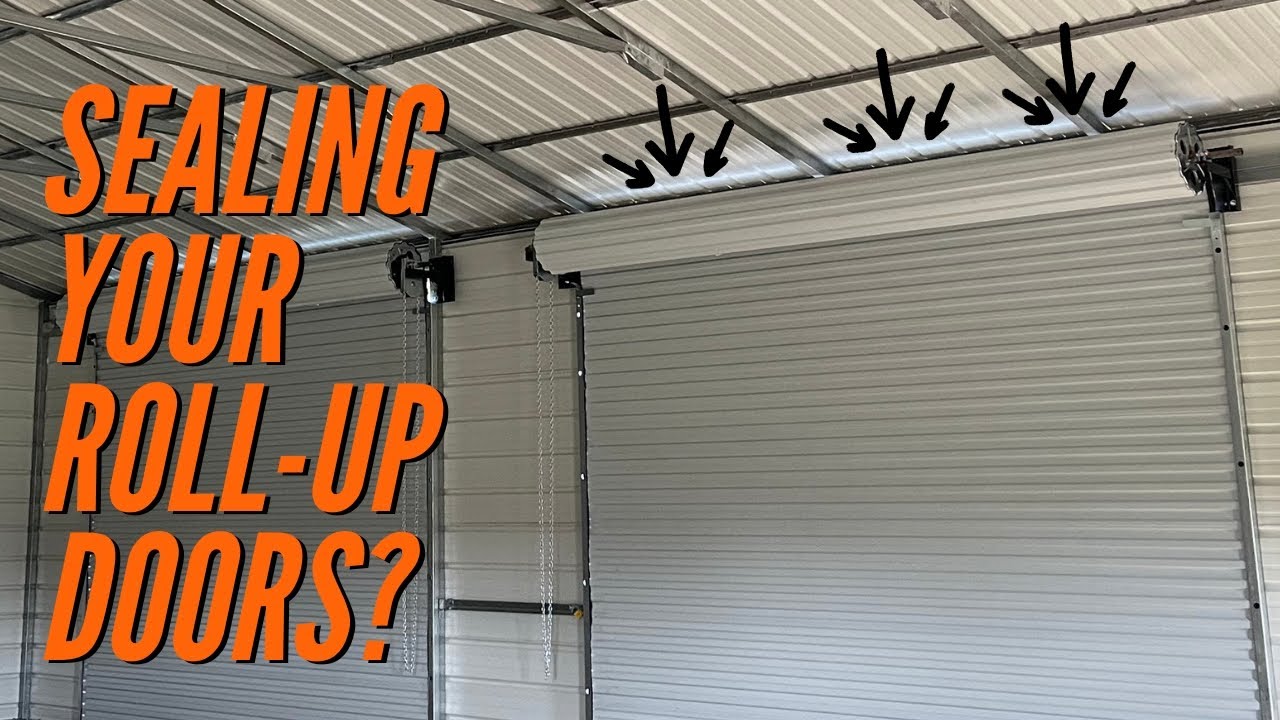 How to Seal the Gaps in your Roll up Door? | Texas Metal Garage Doors ...