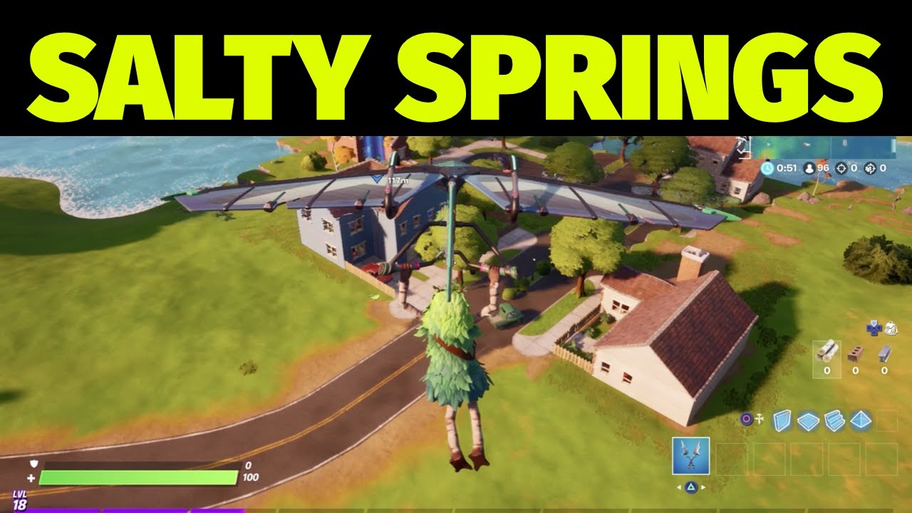 Fortnite New Salty Springs Chapter 2 Season 3 - YouTube