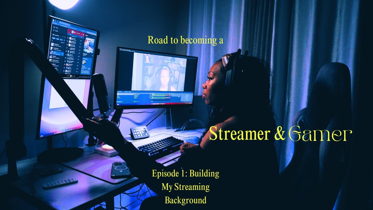 Building my Streaming Background | Road to Becoming a Streamer & Gamer ...