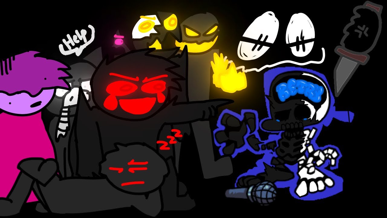 FNF vs [FALLEN] Death Lines (concept) - YouTube