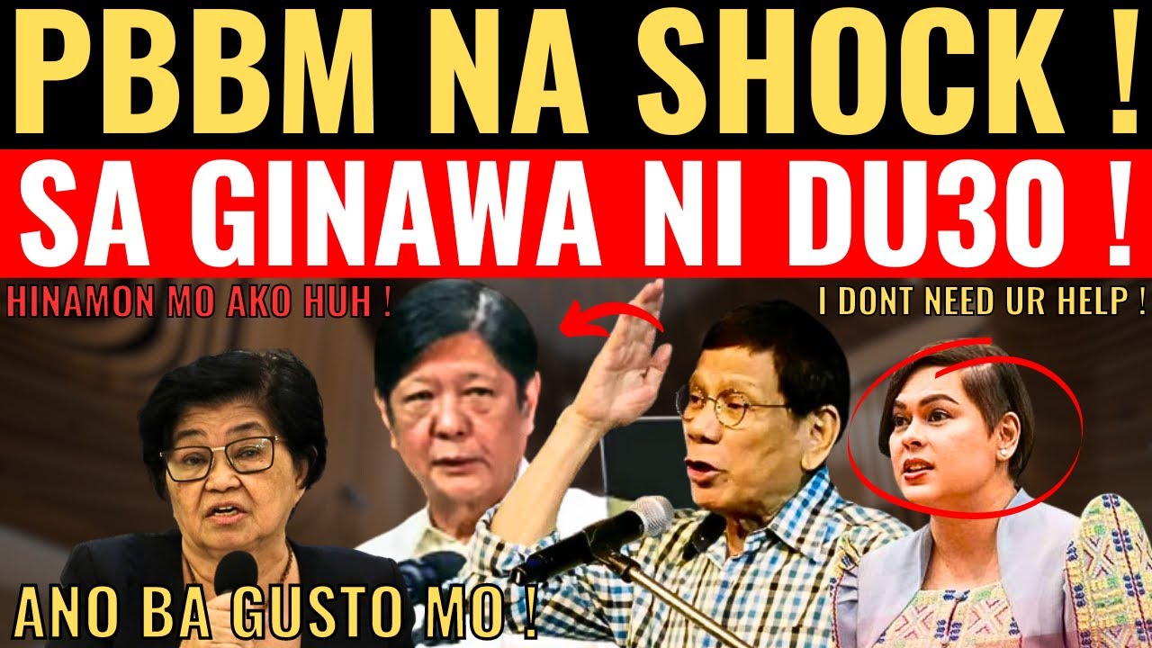 PBBM NA SHOCK ! SA GINAWA NI DU30 ! ICC TRILLANES CLARITA CARLOS PANELO ...
