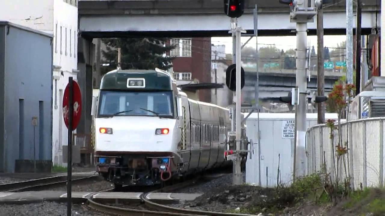 KID FRIENDLY/G RATED! New Amtrak Cascade Talgo Set Through Portland ...